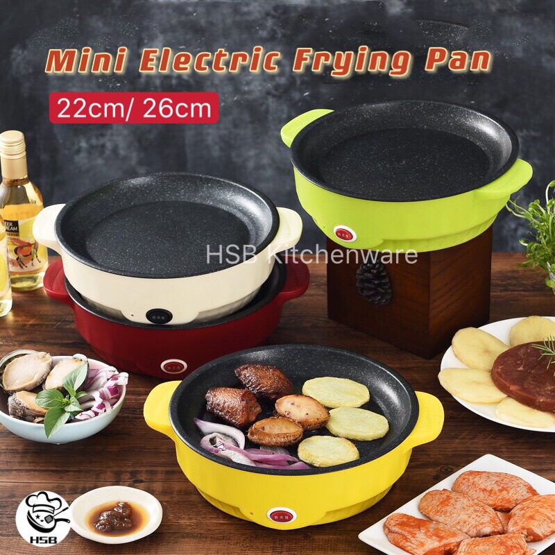 Mini Electric NonStick Frying Pan Household Multifunctional Fry ...