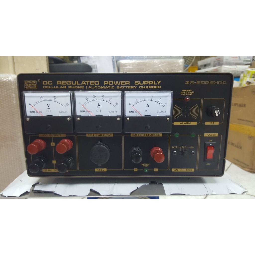 Zebra ZR-5005HDC 50 AMP DC Regulated Power Supply | Shopee Philippines