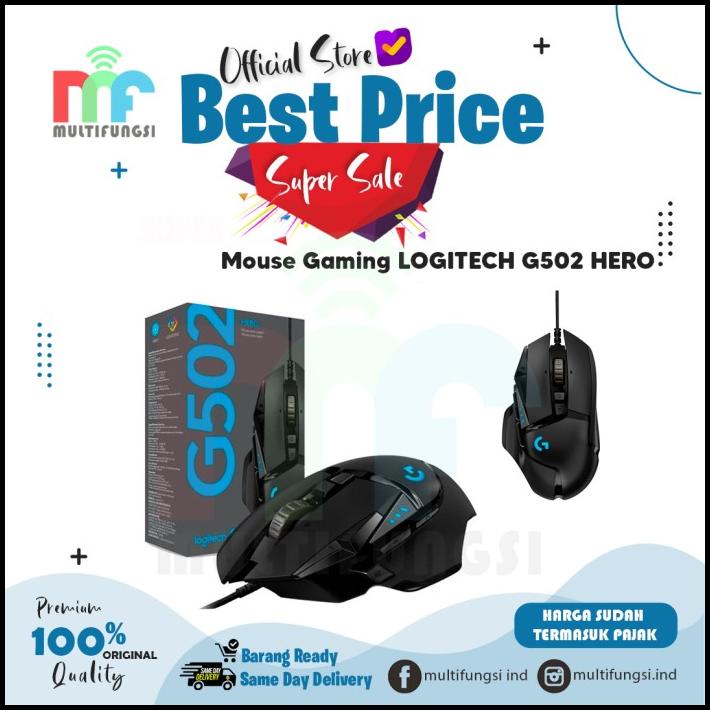 Logitech G-502 Hero High Performance Gaming Mouse Official Warranty ...