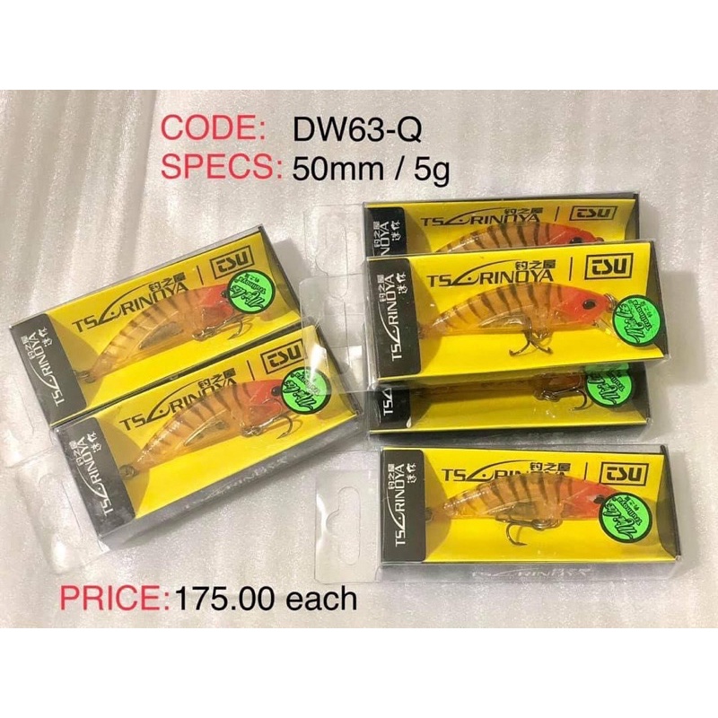 TSURINOYA DW63 / 5g / 50mm | Shopee Philippines