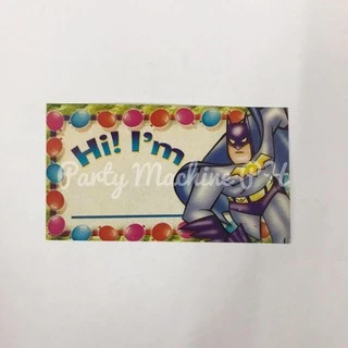 Shop batman name tag for Sale on Shopee Philippines