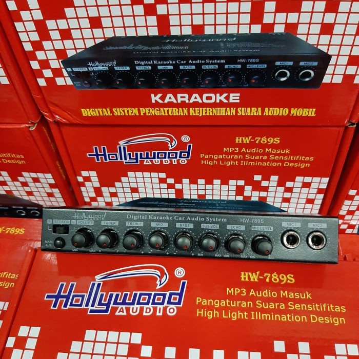 Parametric Car Audio Equalizer Pre Amplifier Hollywood | Shopee Philippines