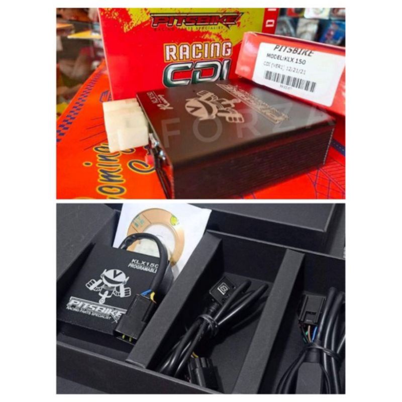 CDI RACING KLX 150 PITSBIKE V2 / V3 KLX150 KLX140 PROGRAMMABLE DRAG ...
