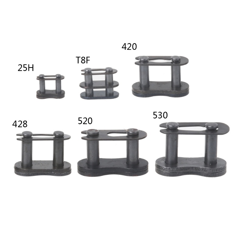 W* Links Connector Motorcycle Chain Buckle Link Ring 25H T8F 420 428 ...