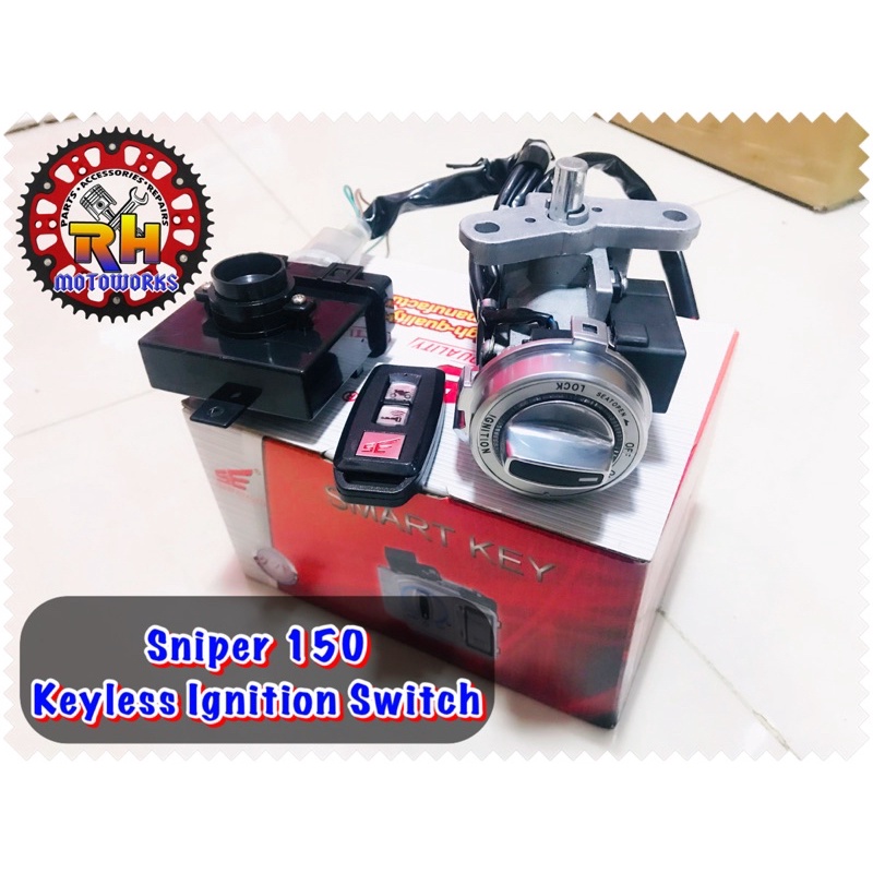 Sniper 150 Keyless Ignition Switch with REMOTE | Shopee Philippines