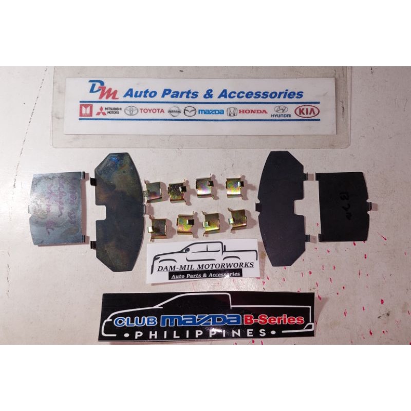 MAZDA B2000 B2200 B2500 CALIPER CLIPS & SHIMS 1SET (L&R) ORIGINAL ...