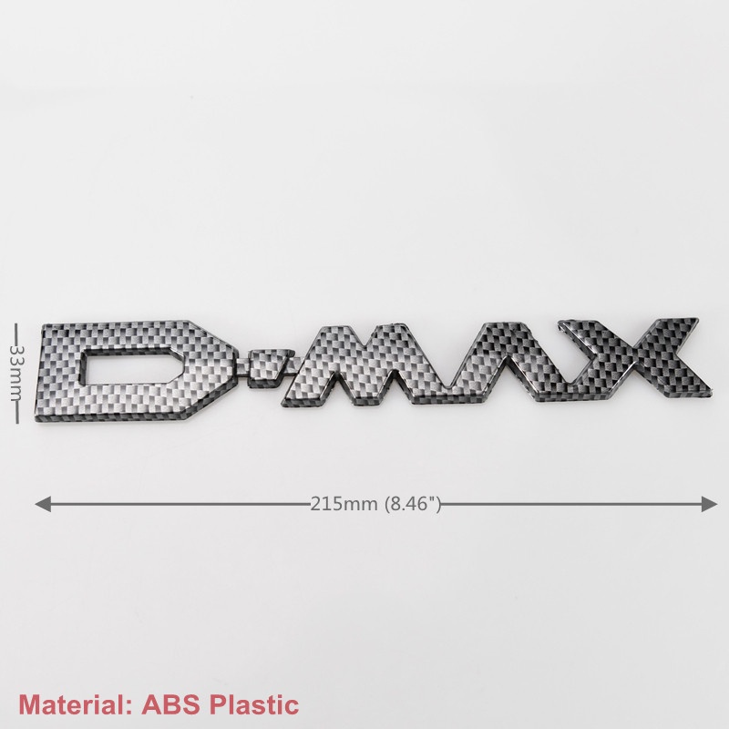 3D Car Emblem Sticker Rear Trunk & Front Grille 4X4 SPORT D-MAX Logo ...