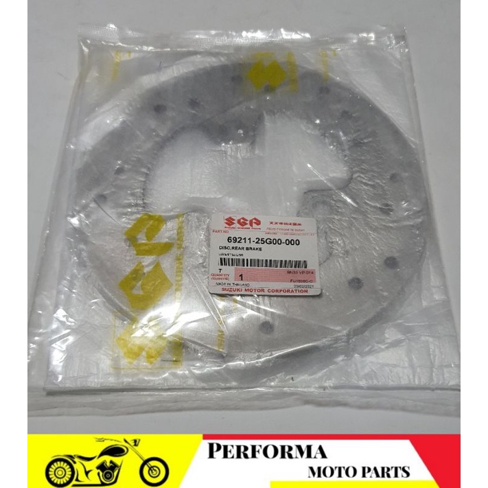 Disc, Rear Brake SUZUKI GENUINE PARTS for Raider 150 | Shopee Philippines