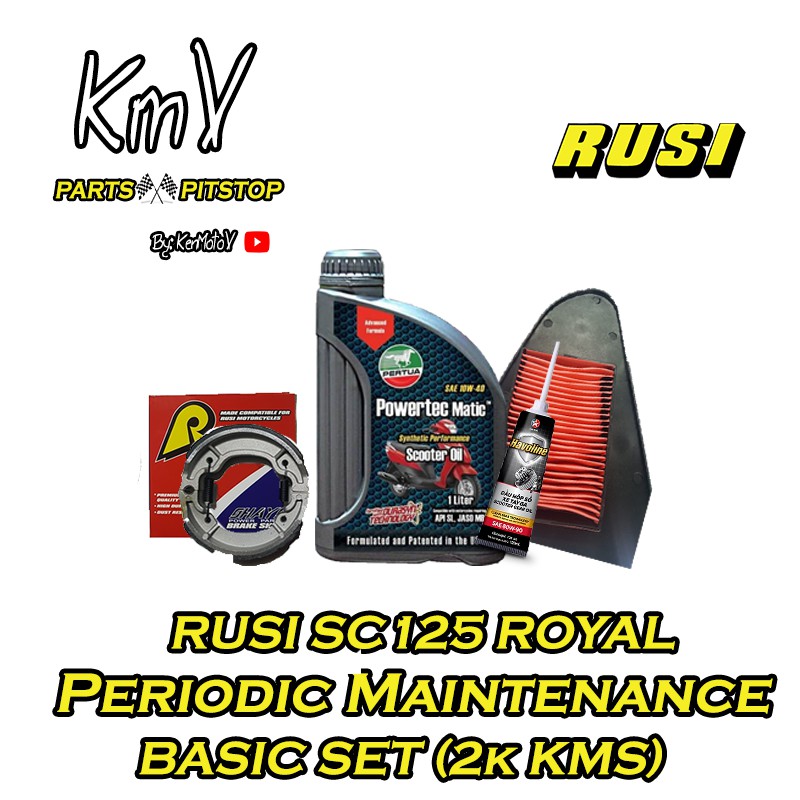 RUSI Royal / Venus PMS Set (Basic) | Shopee Philippines