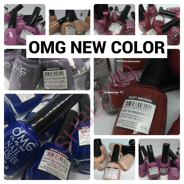 OMG NAIL NEW COLOR REGULAR CUTICS Nail polish Manicure Pedicure Nail ...