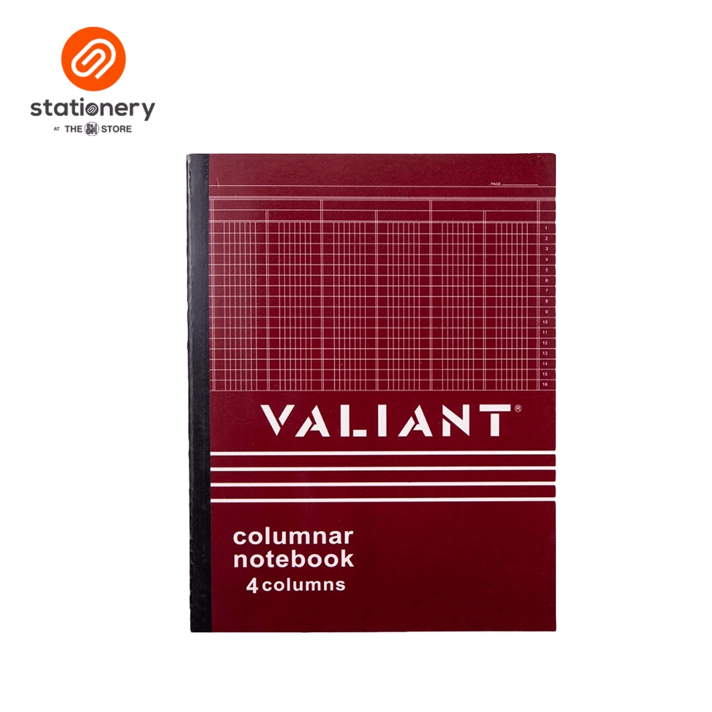 Valiant Columnar Notebook | Shopee Philippines