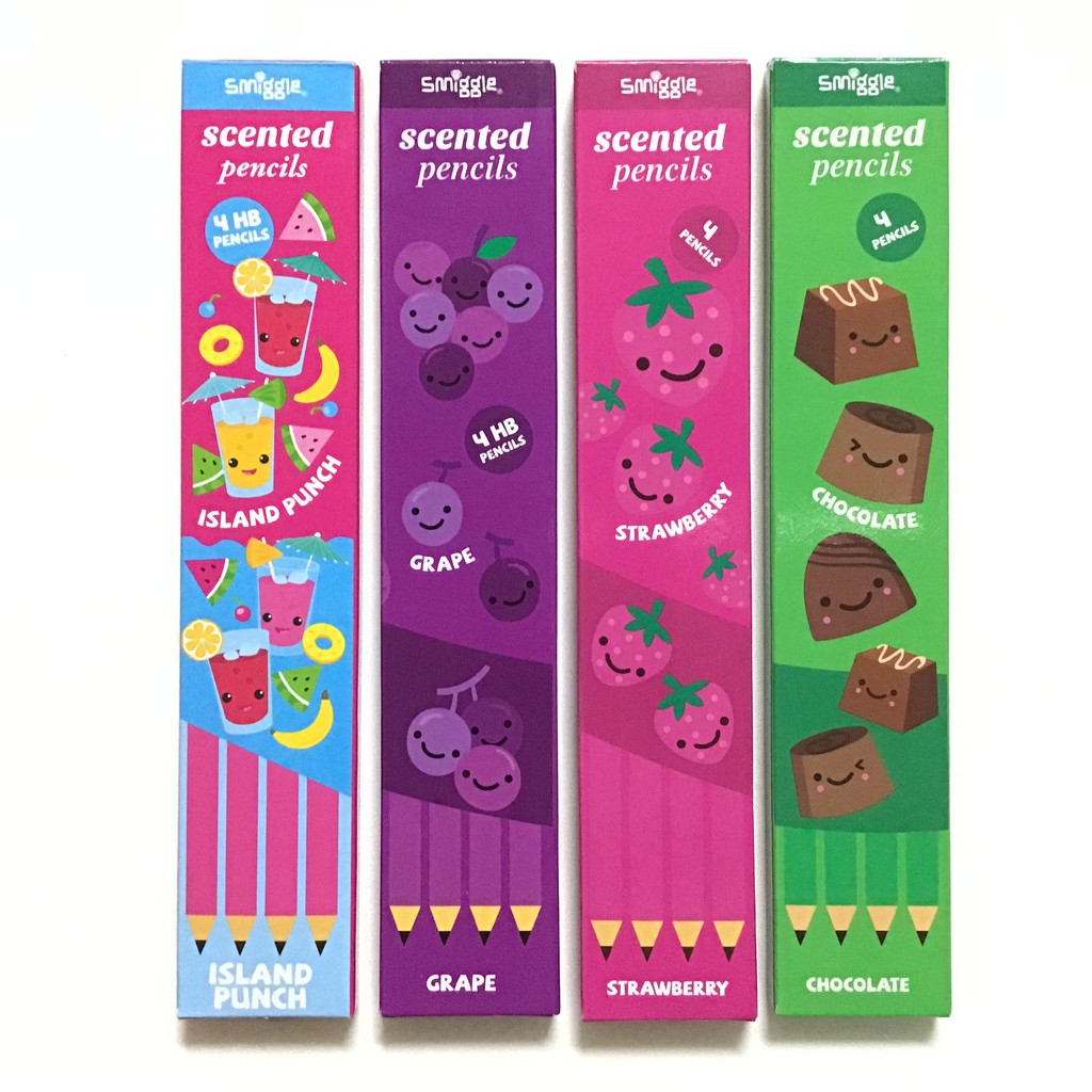 Smiggle Scented Pencils Pack (1pack) | Shopee Philippines
