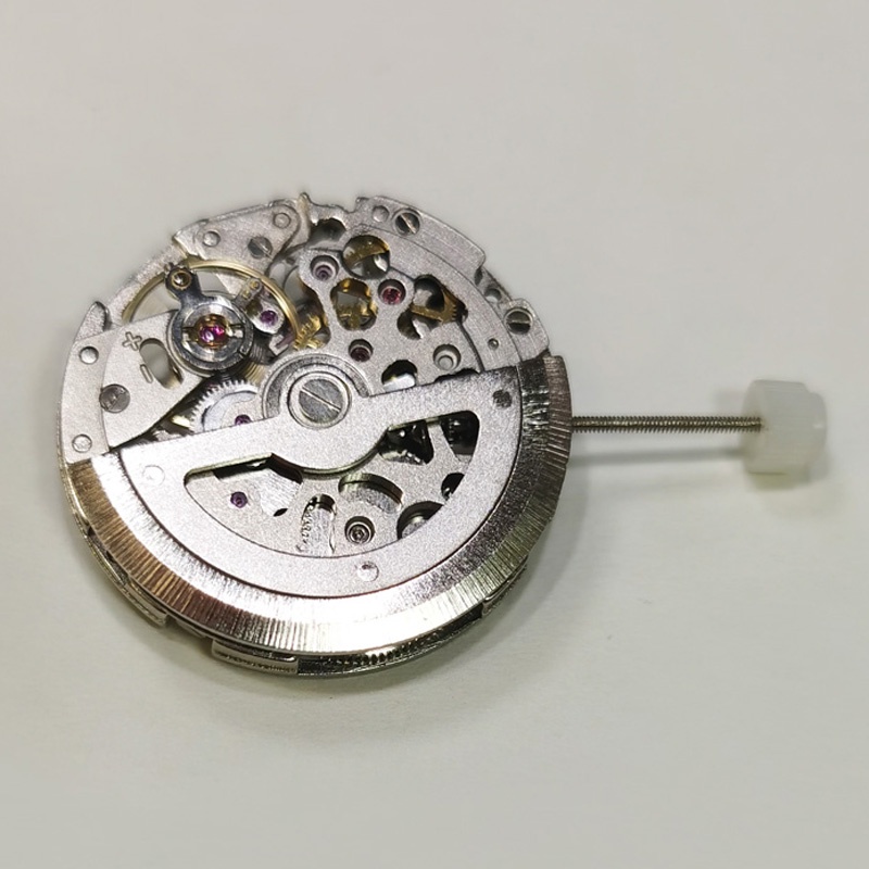 8N24 Mechanical Movement Automatic Self-winding Silver 3 Hands ...