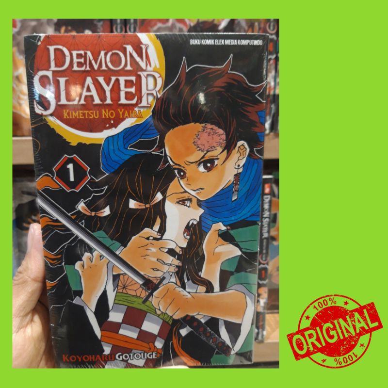 Demon Slayer Comics - Kimetsu No Yaiba Vol 01 | Shopee Philippines