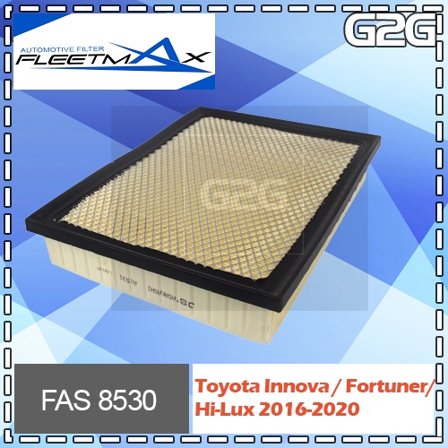 Air Filter Fleetmax FAS 8530 Innova Forturner & Hilux 2016-2020 ...