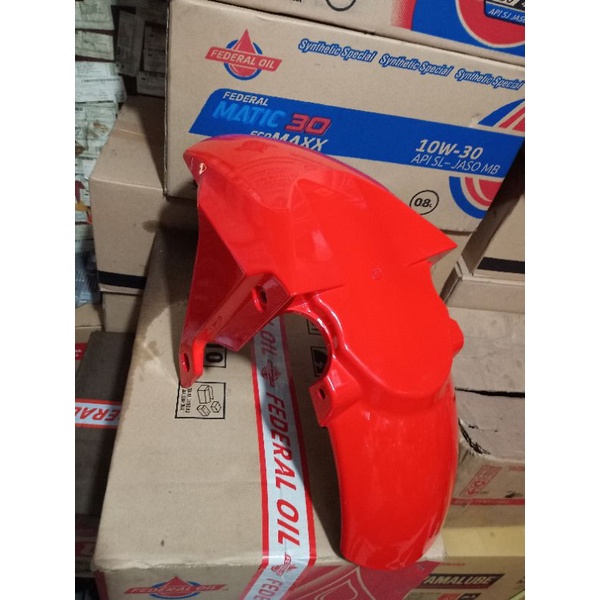 MERAH ADV 150 front fender glossy red win fender ADV brand | Shopee ...