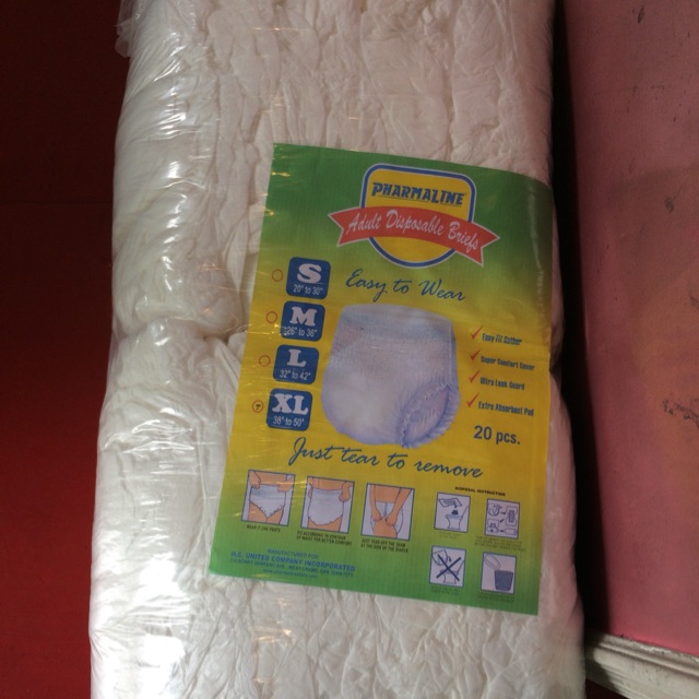 pharmaline / elderspect adult diaper pants | Shopee Philippines