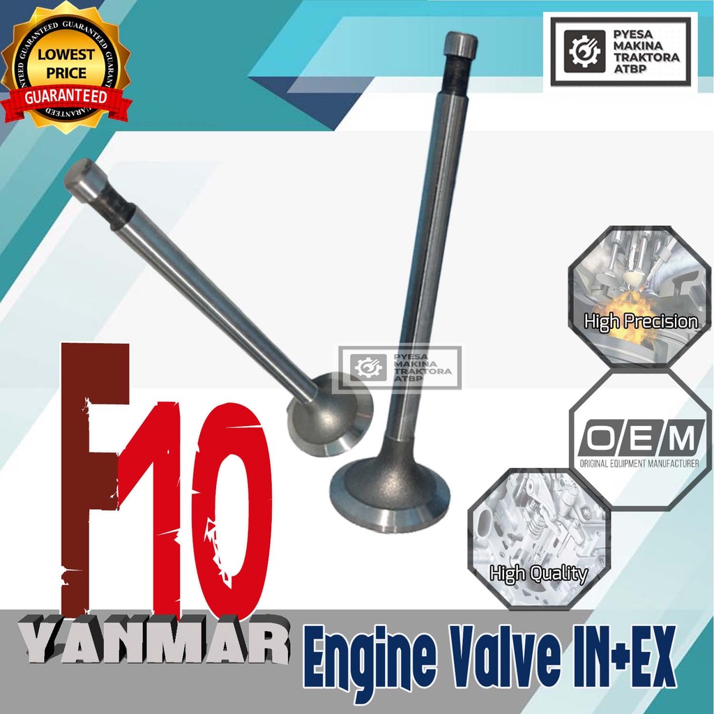 Engine Valve for F10 Yanmar Diesel Engine Sold per Piece | Shopee ...