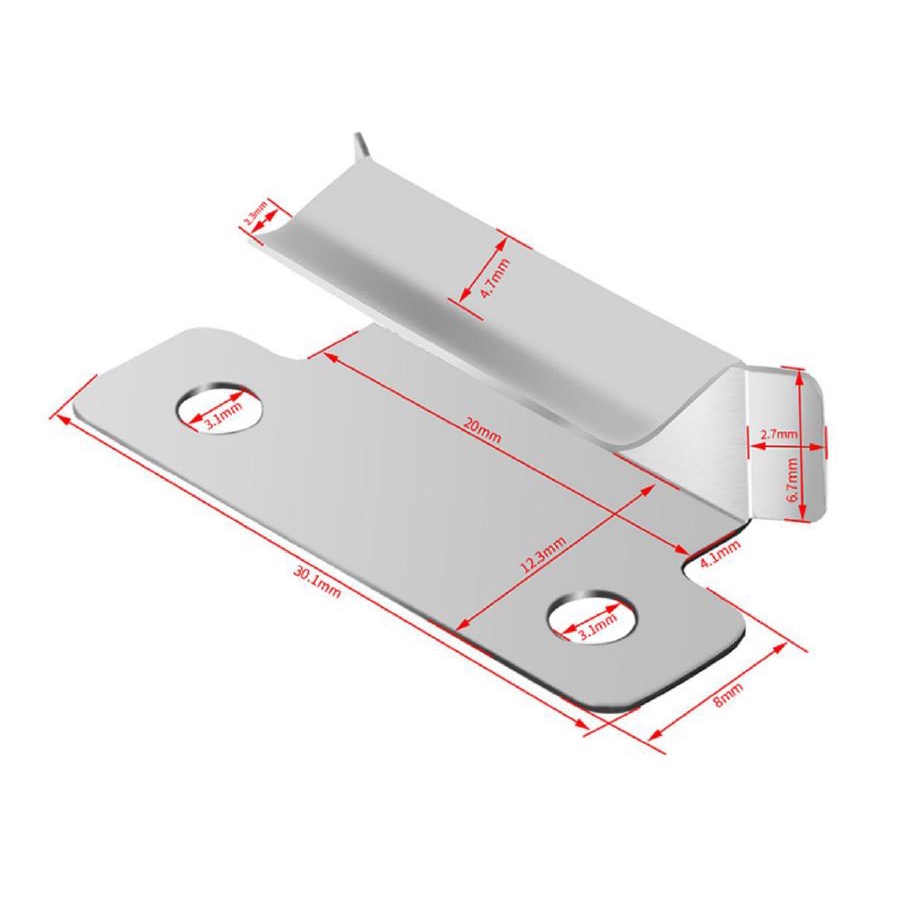 1 PC. Glass Bed Clips Clamp for creality Ender series 3d printer ...