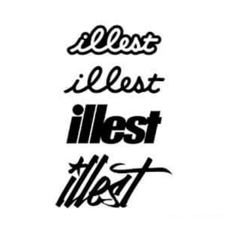 Illest vinyl decal sticker | Shopee Philippines