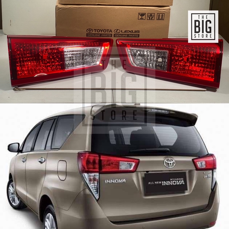 ORIGINAL TOYOTA Innova Inner Trunk Tail Light Garnish 2016 up models ...