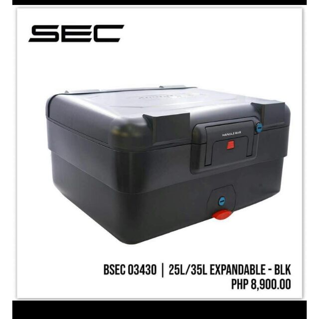 Sec top box 25 to 35 liters expandel.. | Shopee Philippines