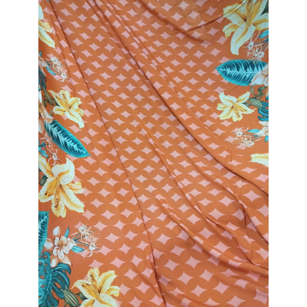 Challis Printed Fabrics (New Design) | Shopee Philippines