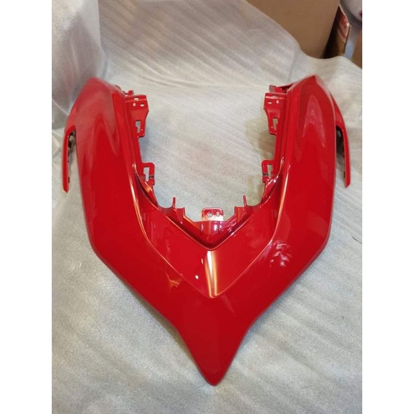 Aerox v2 Big U / Cover front Red gloss | Shopee Philippines