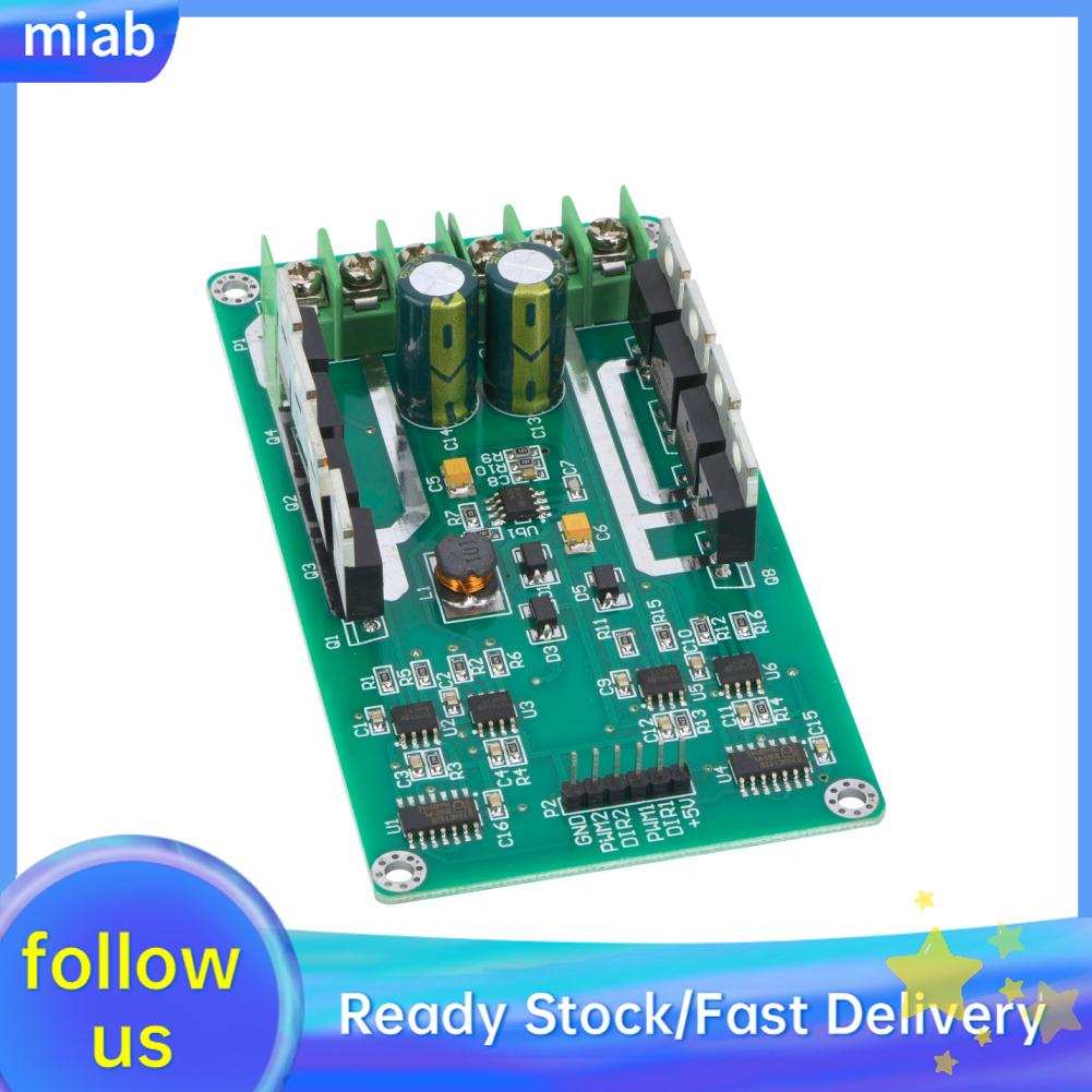Maib Dual Motor Driver Module Board H-Bridge DC MOSFET IRF3205 3-36V 10A Peak 30A New | Shopee ...