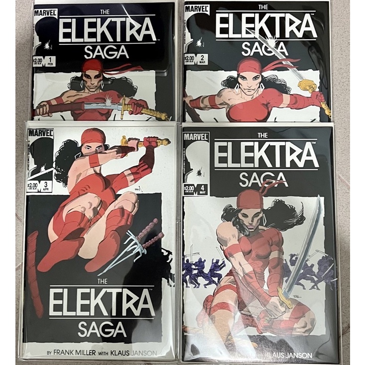Elektra Saga ( 1984 ) 1 - 4 (set) | Shopee Philippines
