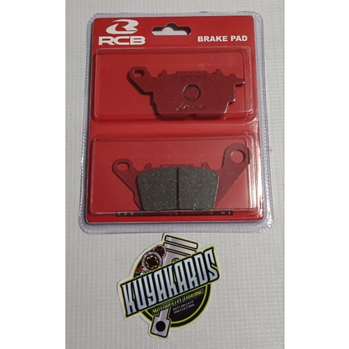 RCB BRAKE PAD E SERIES AEROX V1 V2/NMAX V1 V2 FRONT/SNIPER155/150/M3 ...