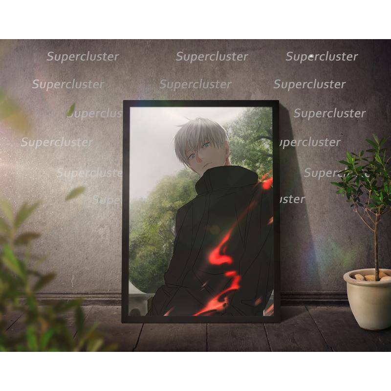 Jujutsu Kaisen Canvas Gojo Jujutsu ready Anime Painting 2022 new Poster ...