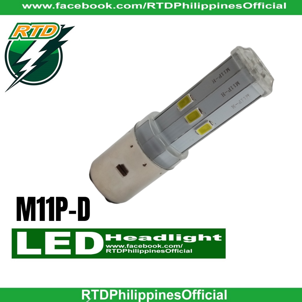 ORIGINAL RTD LED HEADLIGHT M11P D BA20D | RTD PHILIPPINES OFFICIAL ...