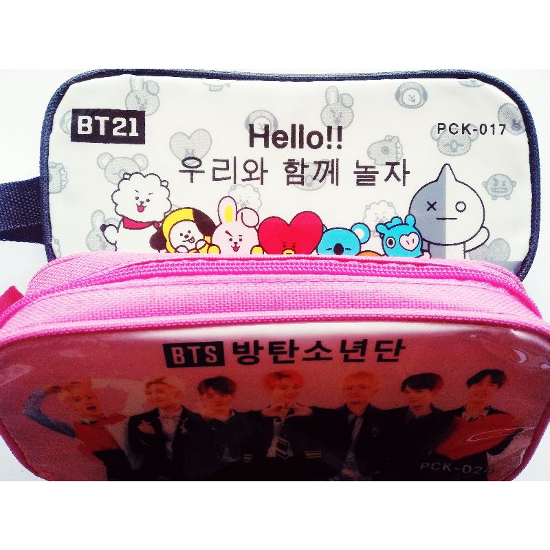 Bts BT21 JUMBO Pencil Case | Shopee Philippines