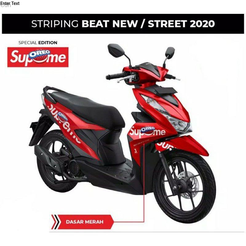 Striping Sticker NEW Honda beat 2020 2021/Sticker Variation Honda beat ...