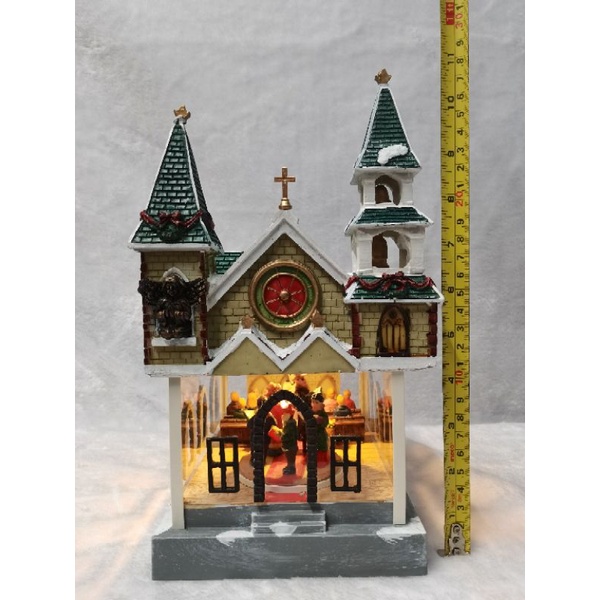 Christmas village Church | Shopee Philippines