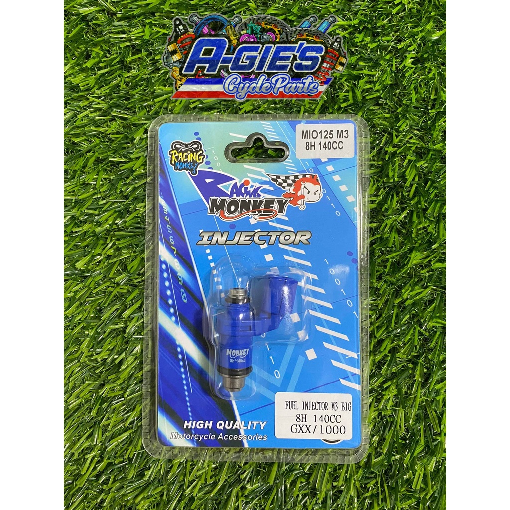 RACING MONKEY | INJECTOR 8HOLES 140CC | M3/MIO I 125/SOUL I 125/AEROX ...