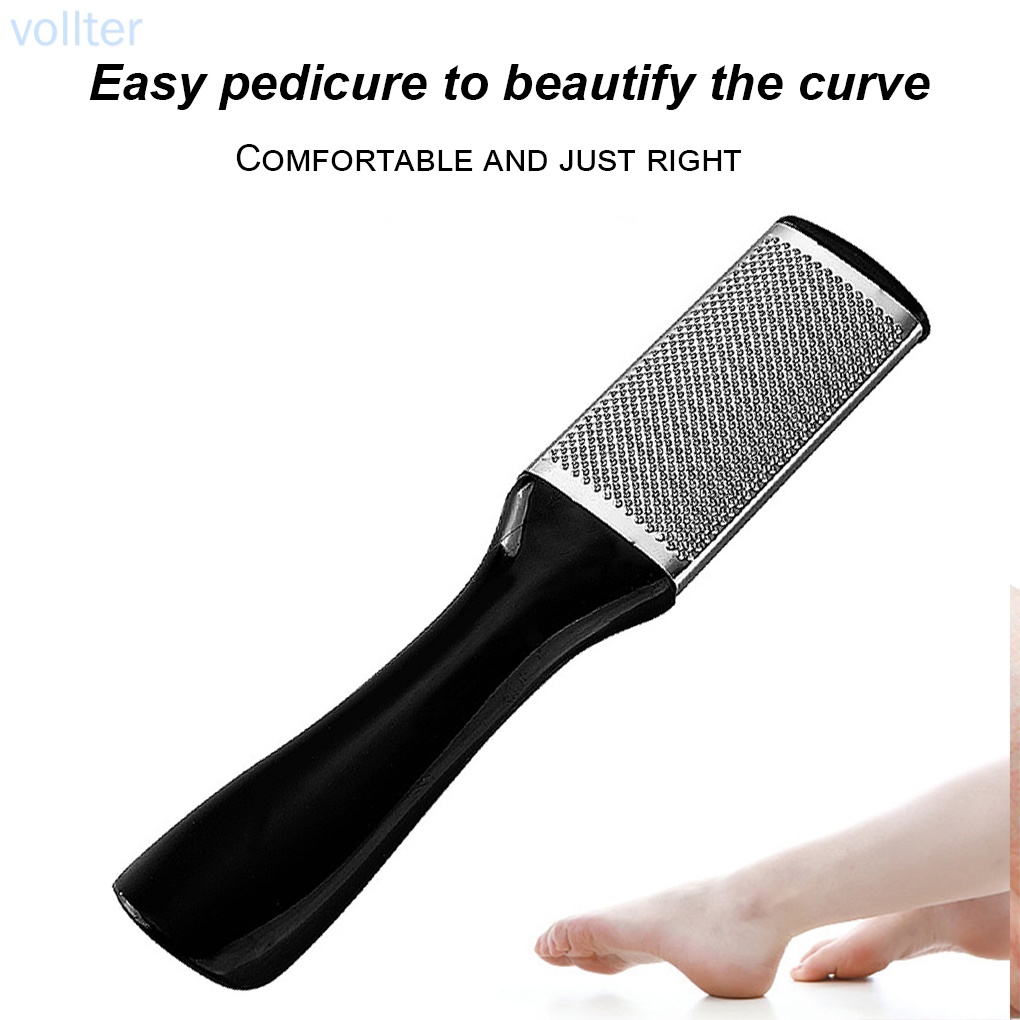 Foot File Stainless Steel Foot Rasp with Plastic Handle Callus Dead ...