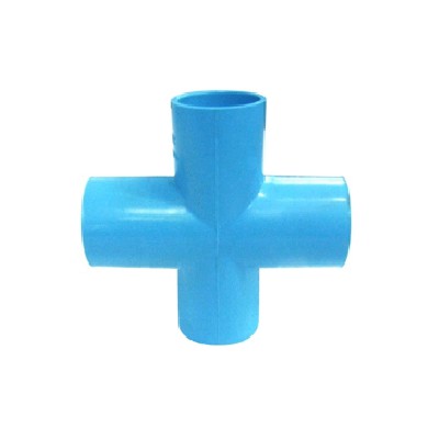 PVC Four Way Connector Positive Color | Shopee Philippines