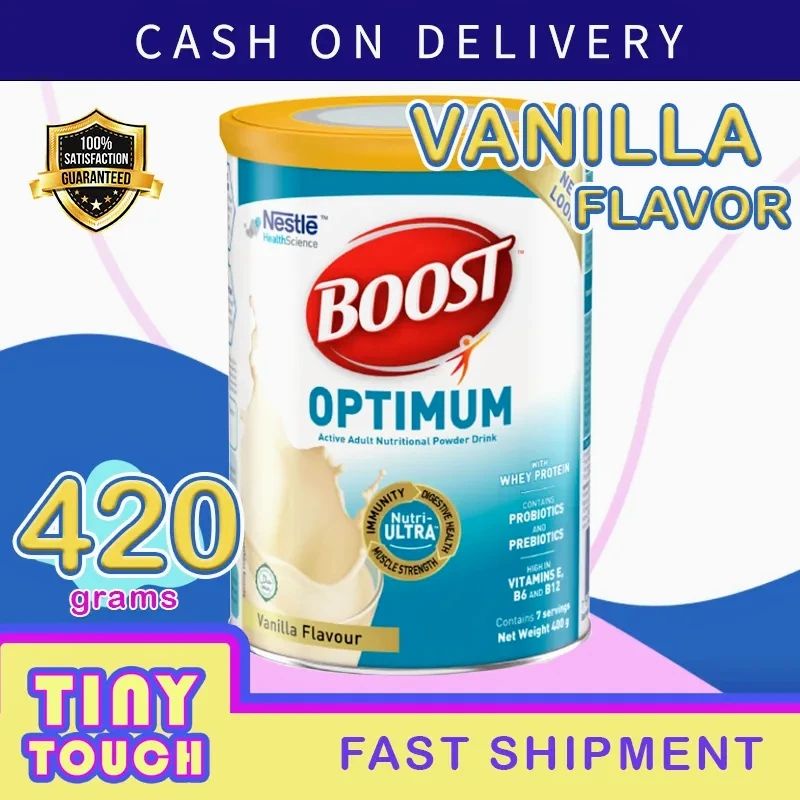 Nestle Boost Fibre Vanilla 800g | Shopee Philippines