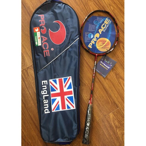 PRO 950 badminton racket (with 1 string + 1 handle + 1 racket bag ...