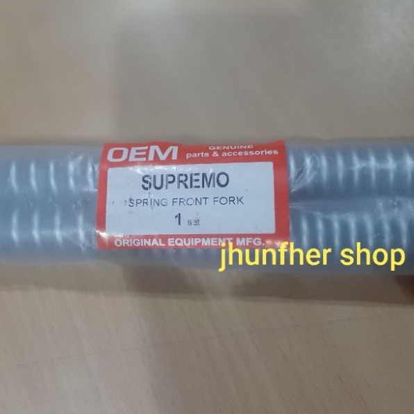 Front Fork Spring- TMX Supremo (Light Duty) | Shopee Philippines