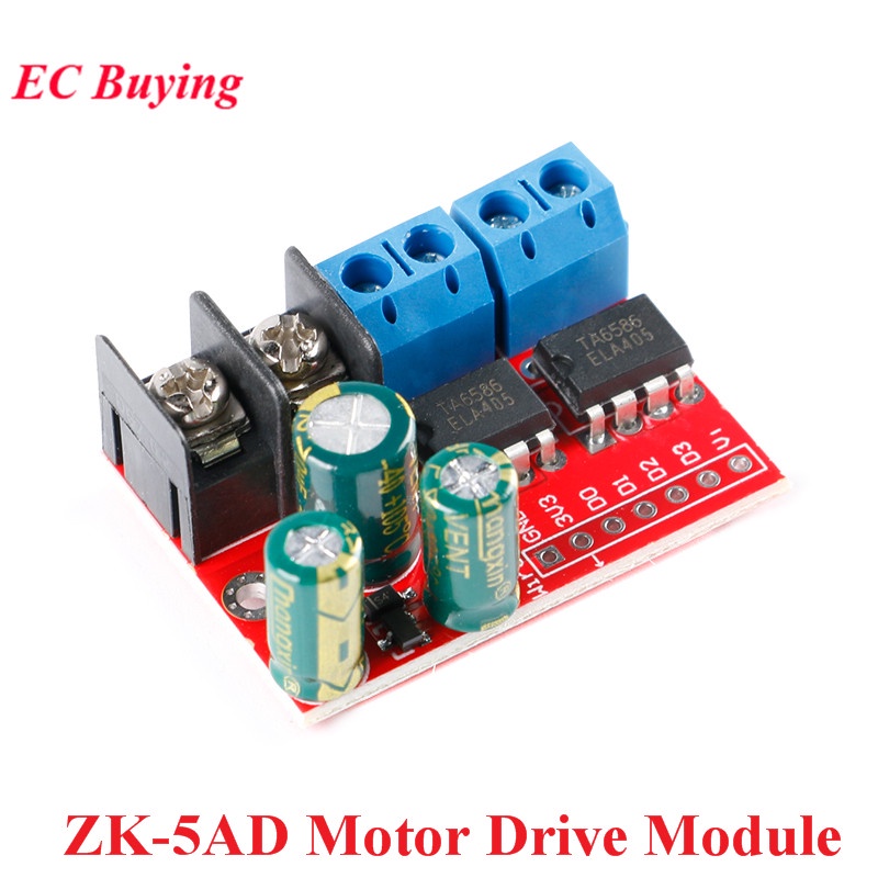 5A Dual DC Motor Drive Module Double H Bridge L298N PWM Remote Control ...