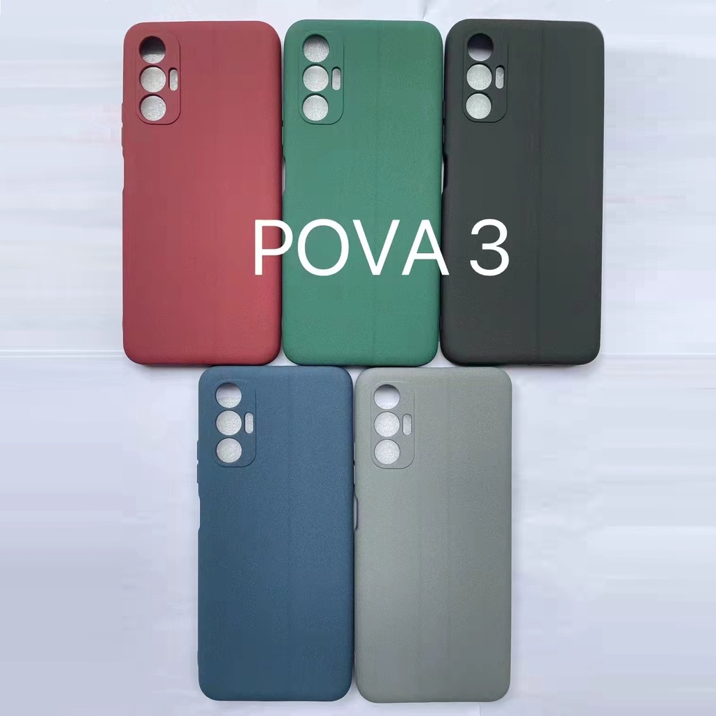 For Tecno Pova Neo 2 3 Pova2 Pova3 Matte Rock Sand Casing Soft Ultra ...