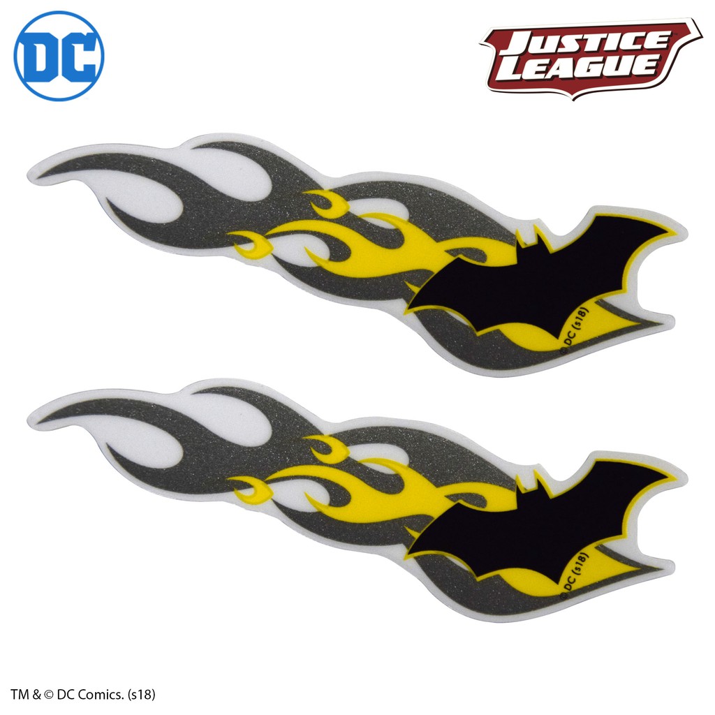 Batman Decals (2 pcs) Flames Design (Official Product) | Shopee Philippines