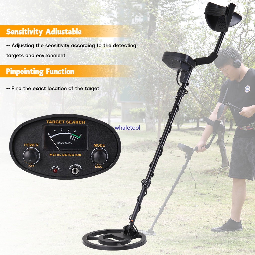 Underwater Metal Detector GT6100 Gold Depth Metal Detector Professional ...