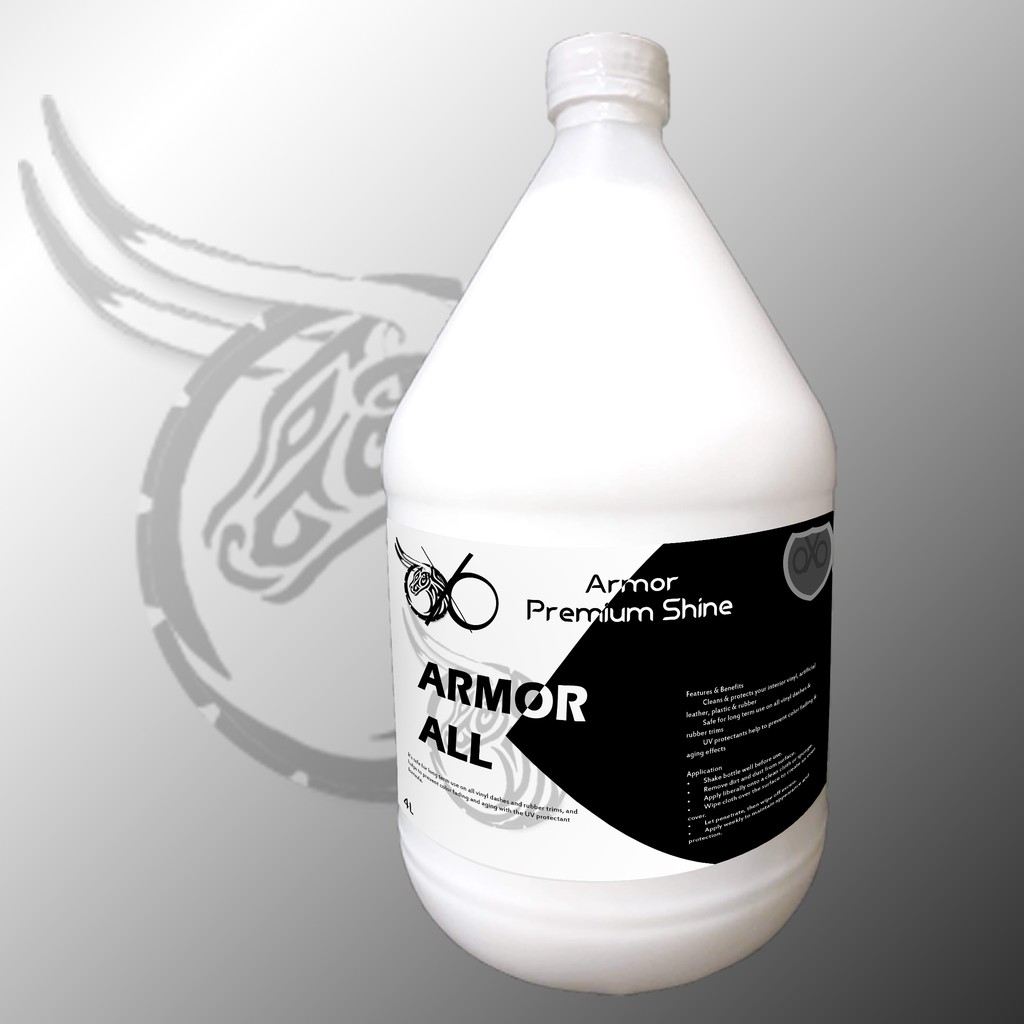 OXO KLEEN Armor Premium Shine - High Gloss -1 Gallon Armor All Premium ...
