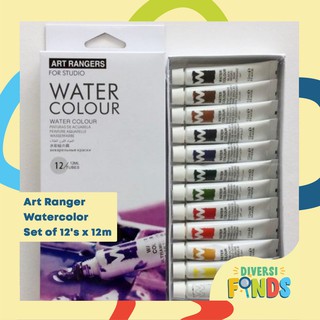 1 SET Art Ranger Paint - WATERCOLOR / ACRYLIC / OIL / GOUACHE - 6, 12 ...
