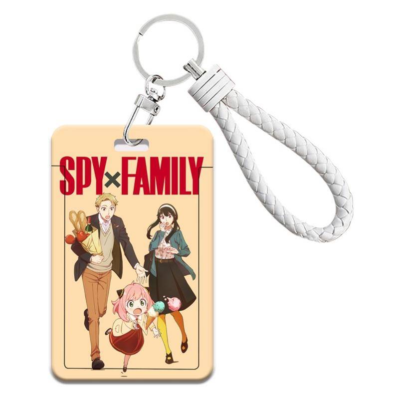 2022 Anime SPYxFAMILY Loid Forger Anya Forger Yor Forger Portable ID ...