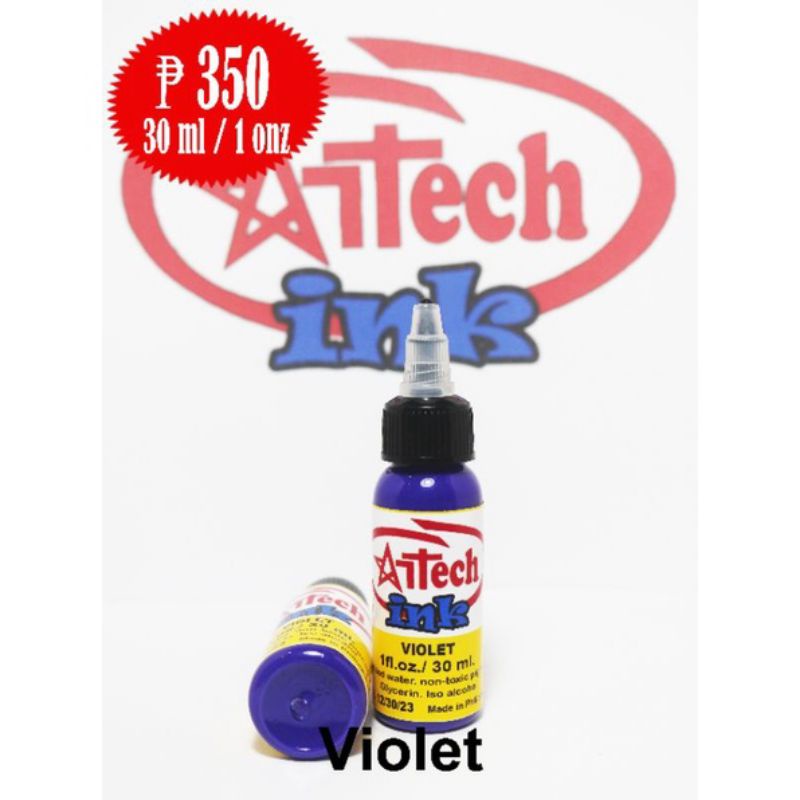 ARTECH ASSTD. COLORED INK (original pilipino made tattoo ink in ...